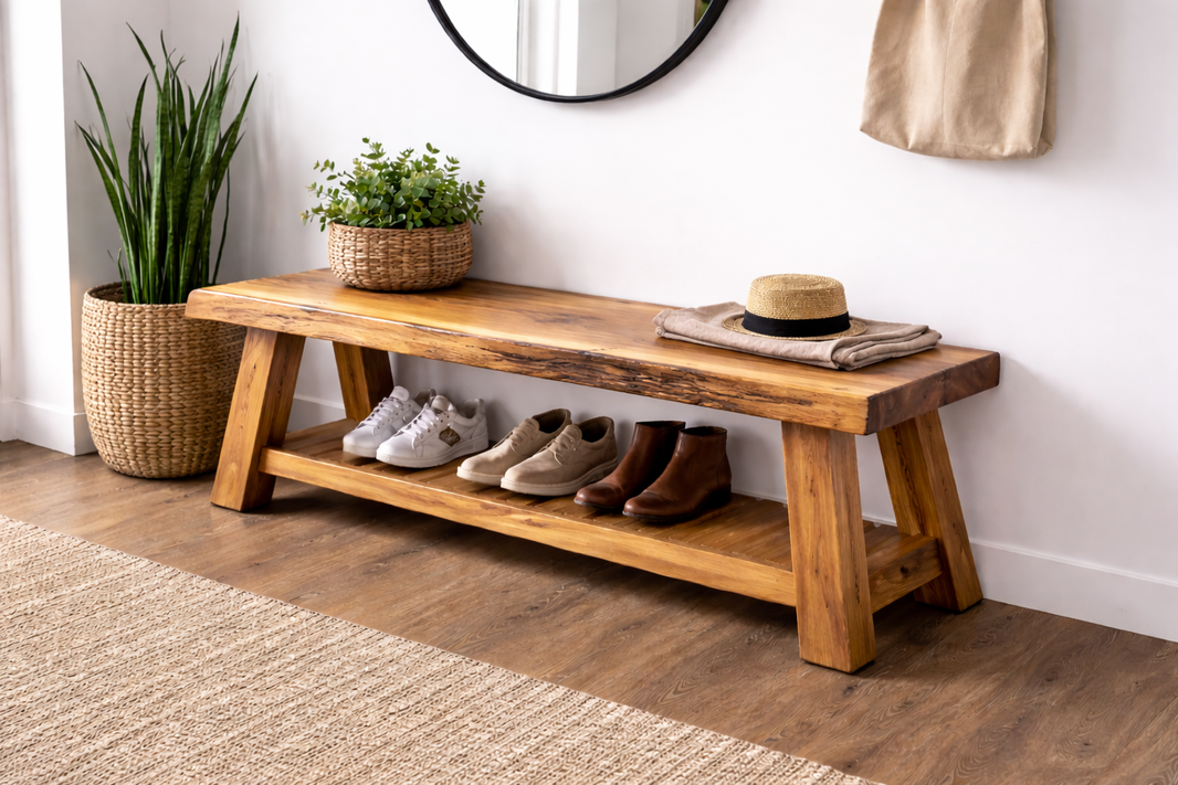 Entry Benches – Timber Coast Customs